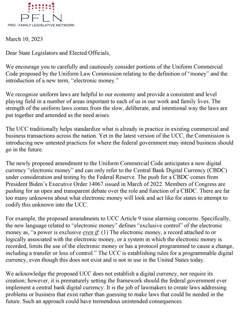 Uniform Commercial Code - WallBuilders