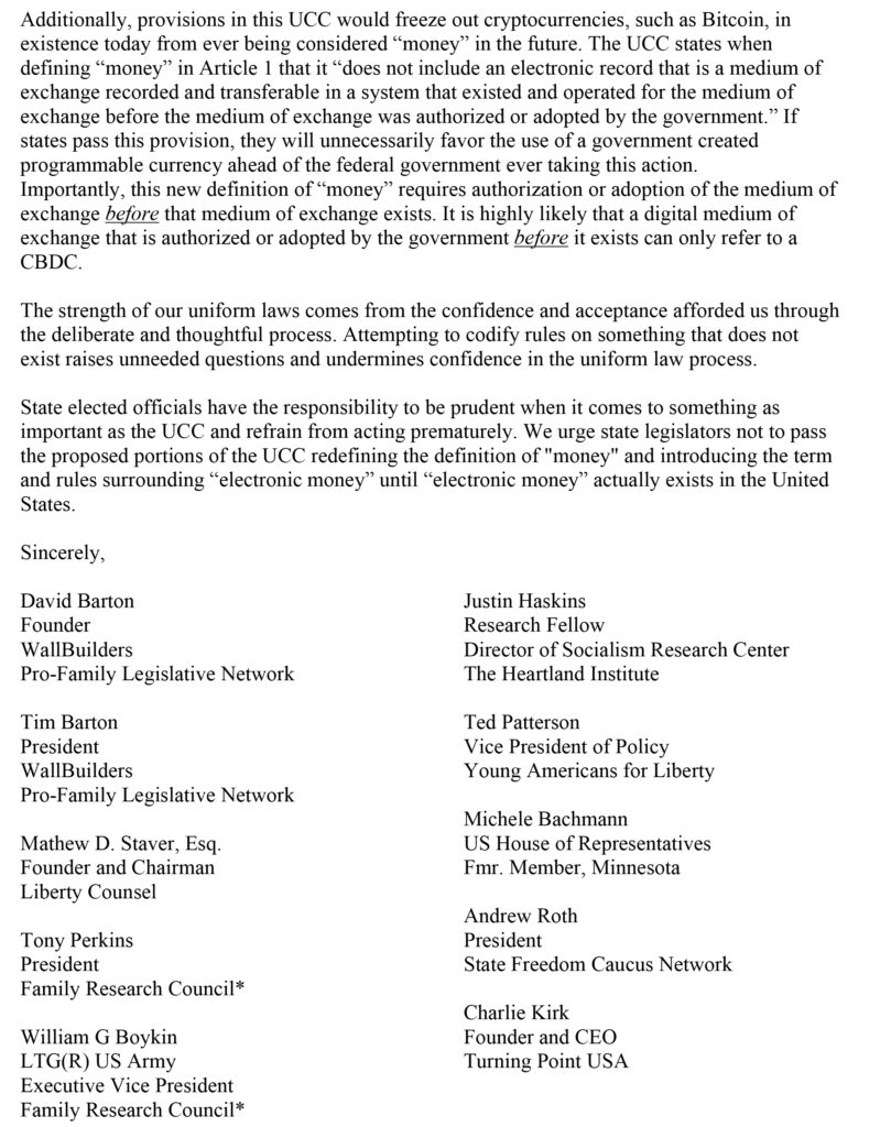 Uniform Commercial Code - WallBuilders